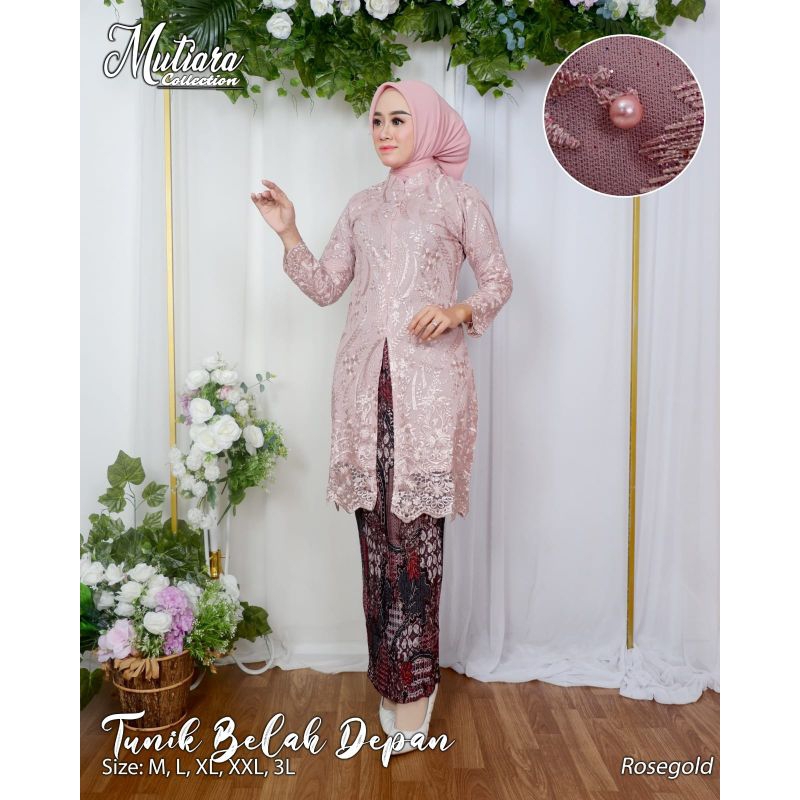 Original KEBAYA//Front Split Tunic// Family Uniform//Proposal Party ...
