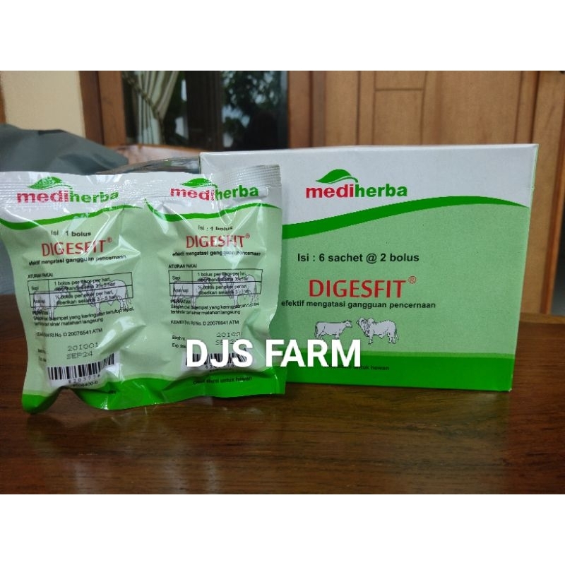 Digestivefit 1 bolus Mediherba Medion Jamu Increases Appetite Herbal ...