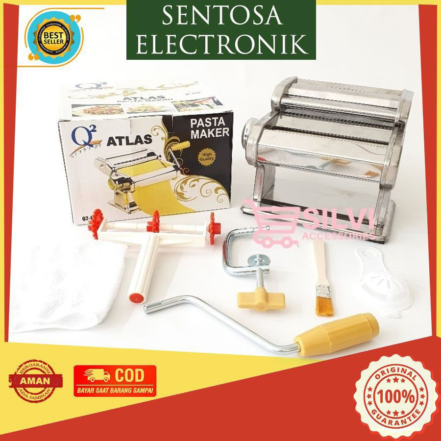 Atlas Pasta Maker Q2-8150 Noodle Mill Molen Dumplings Etc. | Shopee ...