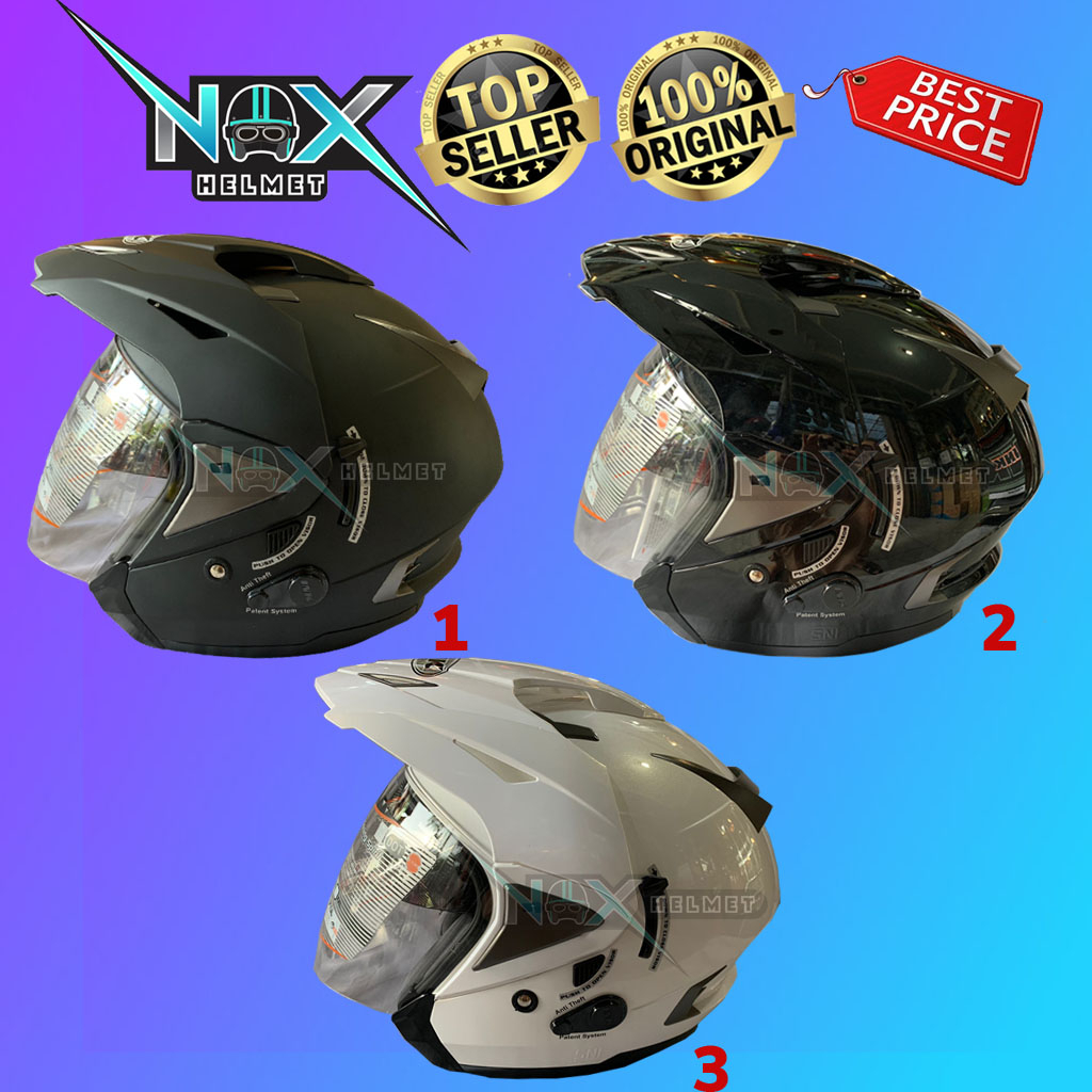 Ink T Max Solid/Plain Original Halfface Helmet (2kg Postage) | Shopee ...