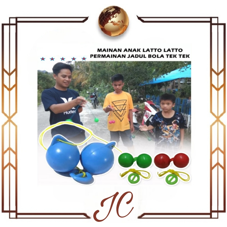(JC) Old School Toys Latto Latto-Children's Toys Tek Tek Children's ...
