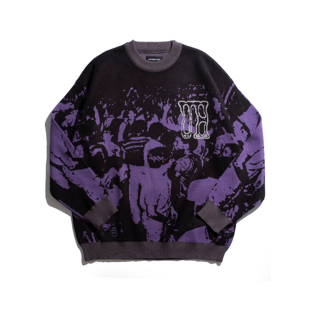 UH! Crowd Knit Crew | Shopee Malaysia