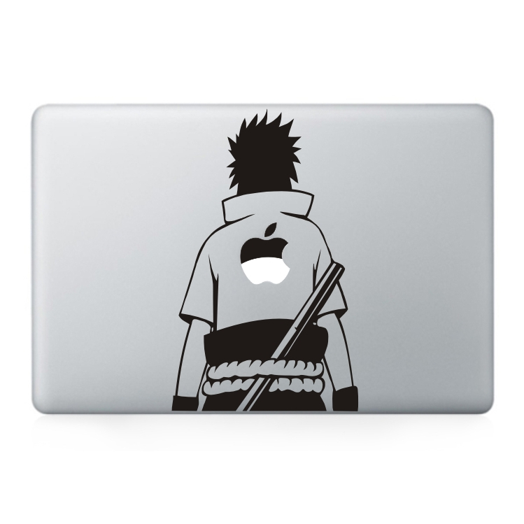 Sasuke Uchiha Sticker - Laptop Decal Macbook Sticker | Shopee Malaysia