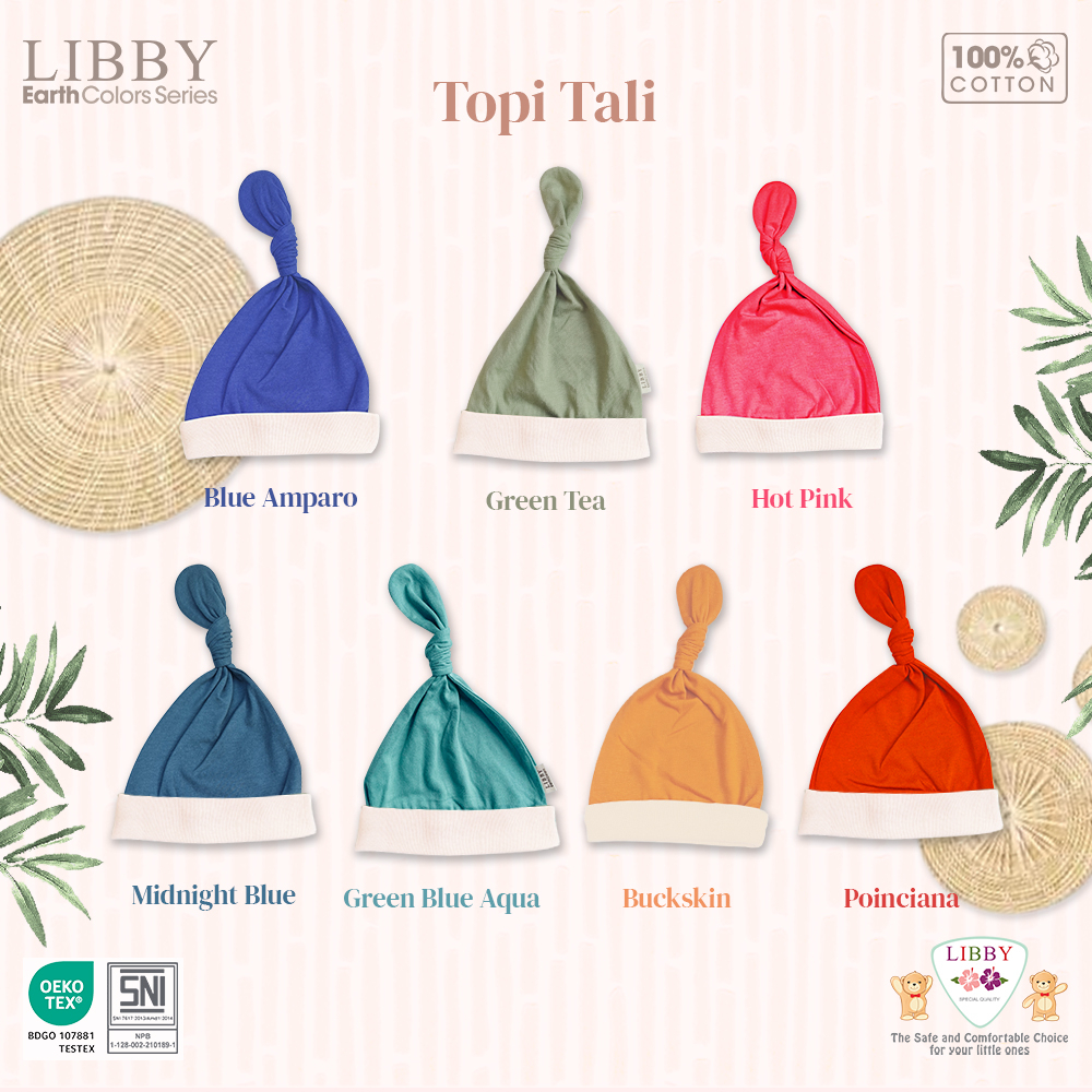 Libby Hat Libby Earth Color (1Pcs/pack) | Shopee Malaysia