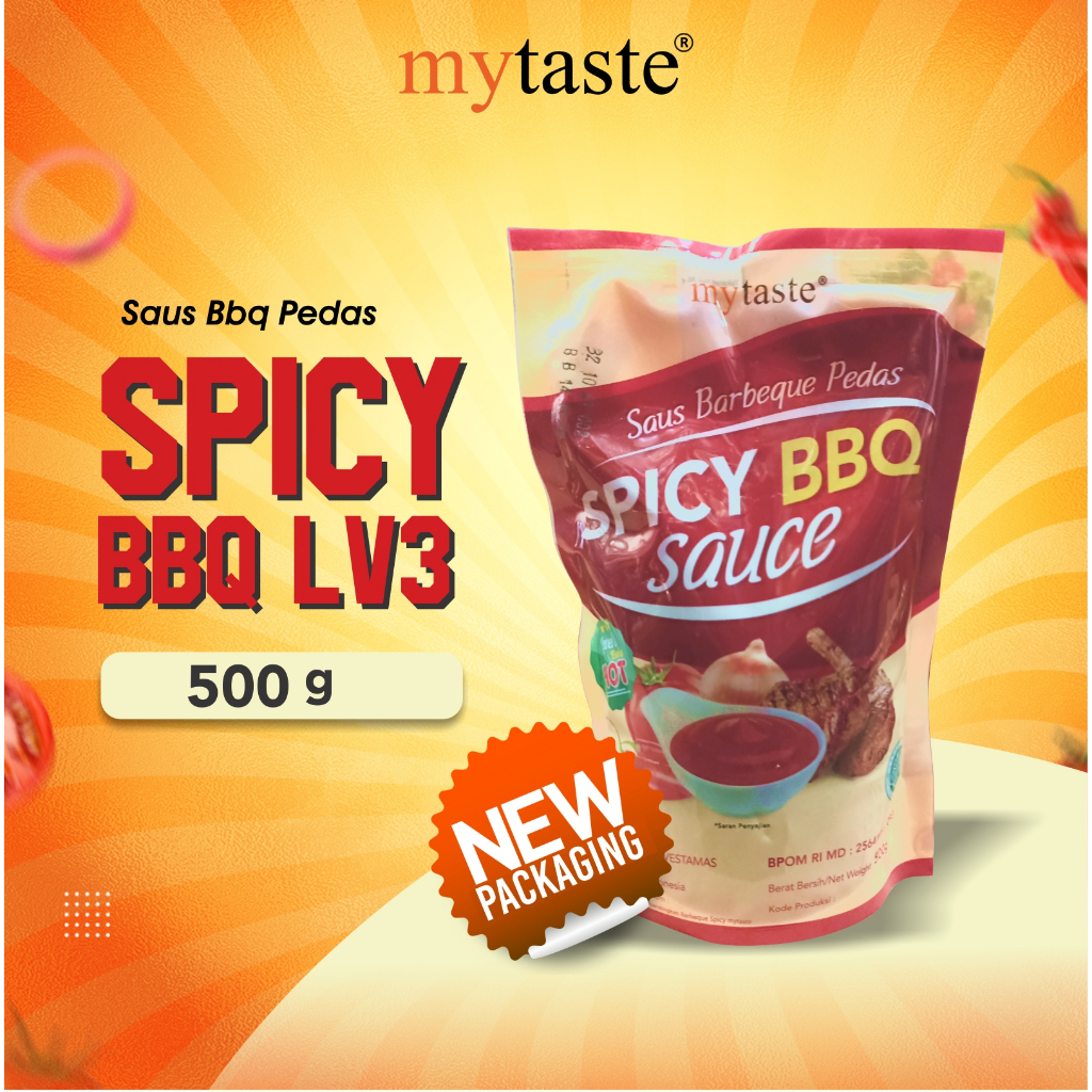 My Taste Barbeque Spicy Lv 3 500gr Spicy Barbeque Sauce Level 3 ...