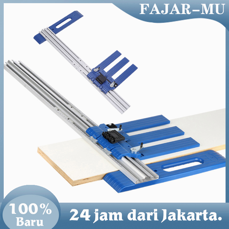 MESIN Slide Fixed Cutting Rail Kreg Rip Cut Circular Saw Edge Guide ...