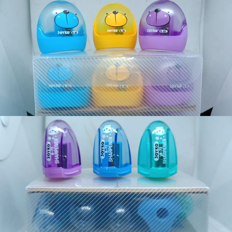 Good Sharp Plastic Shavings Sharpener With A Pattern Of Bear And Egg ...