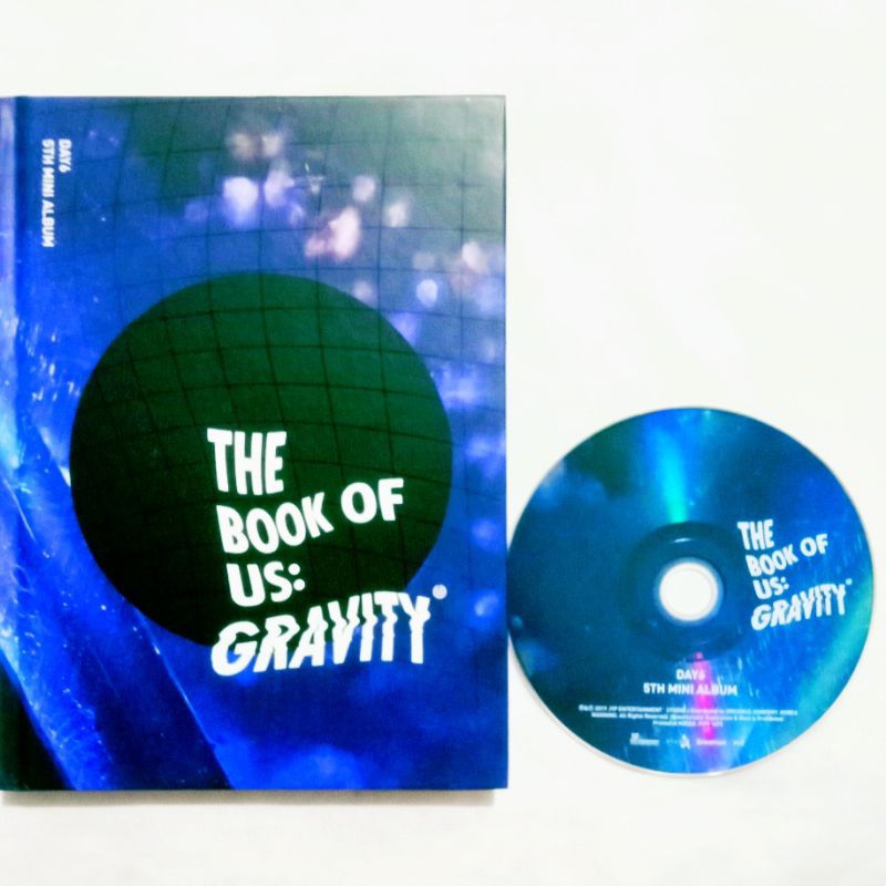 Day6 The Book Of Us: Gravity Soul/Mate Ver. Album Only (Photobook+CD ...