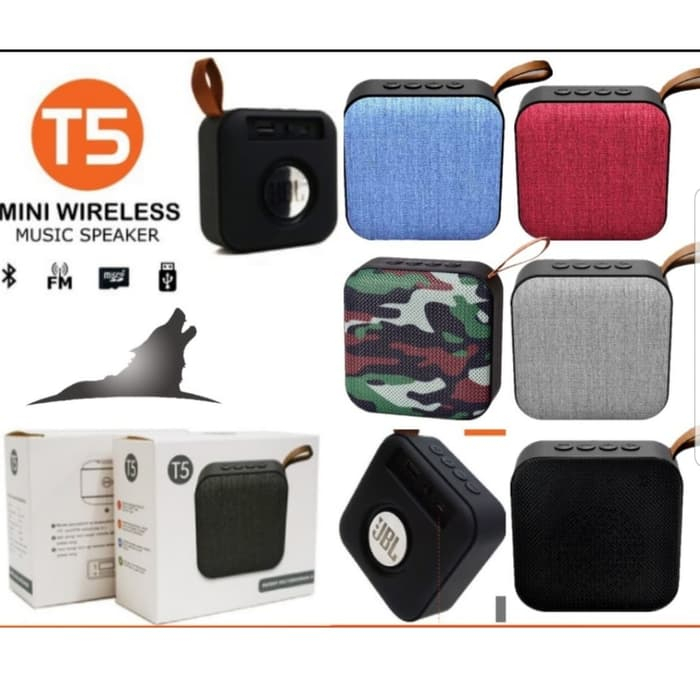 Music Speaker Box Bluetooth JBL T5 - T5A Box Full Bass Full Audio ...