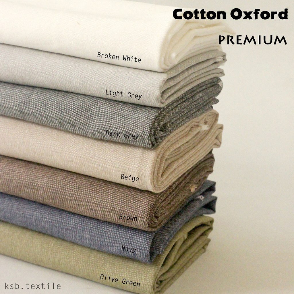 KATUN Premium Oxford Cotton Two Tone and Solid Colors / Yarn Dyed ...