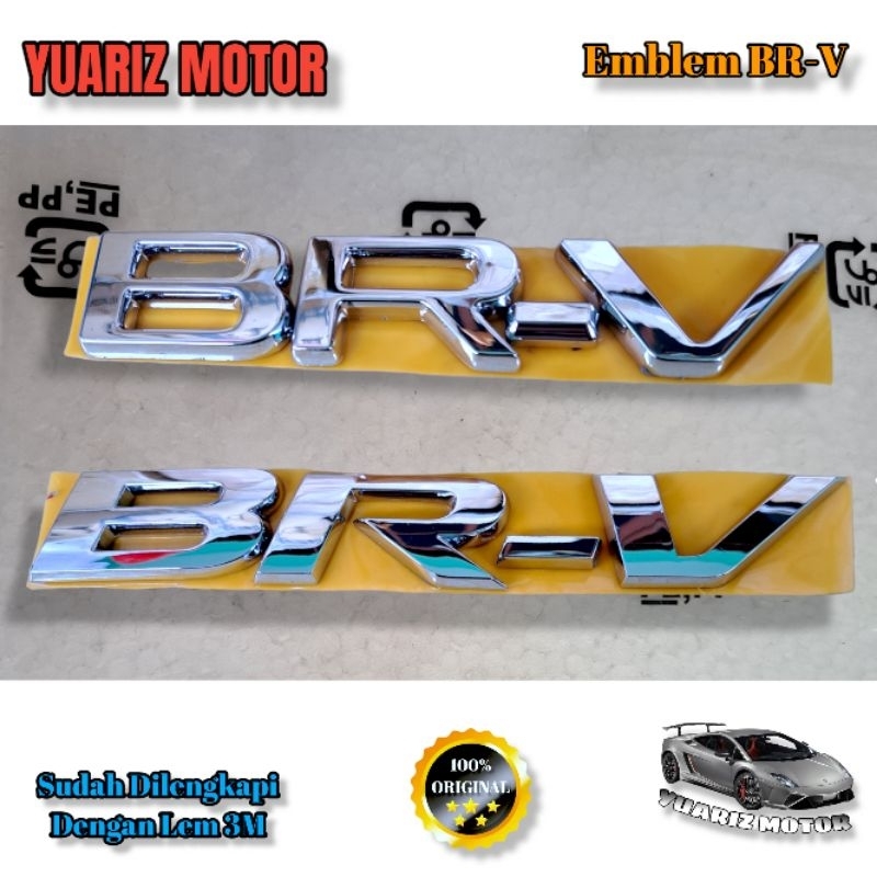 Original BRV EMBLEM/ORIGINAL HONDA BRV EMBLEM/ORIGINAL HONDA BRV ...