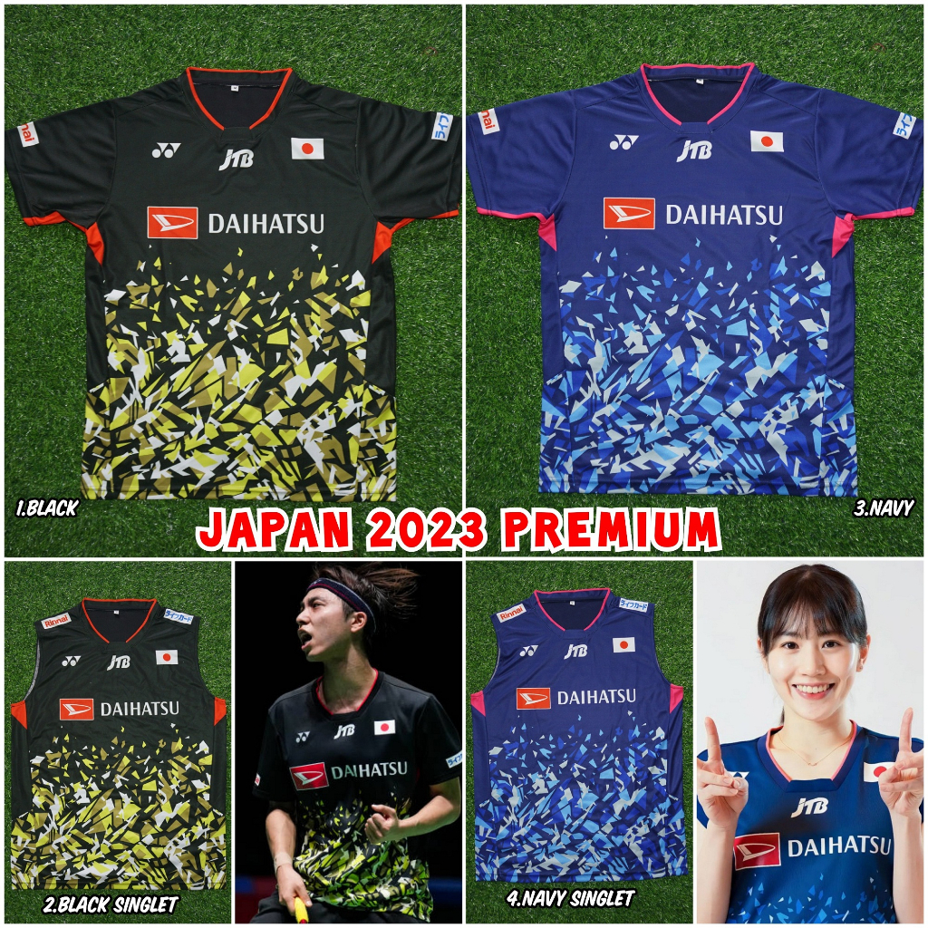 Japan Team 2023 Premium Badminton Shirt | Shopee Malaysia