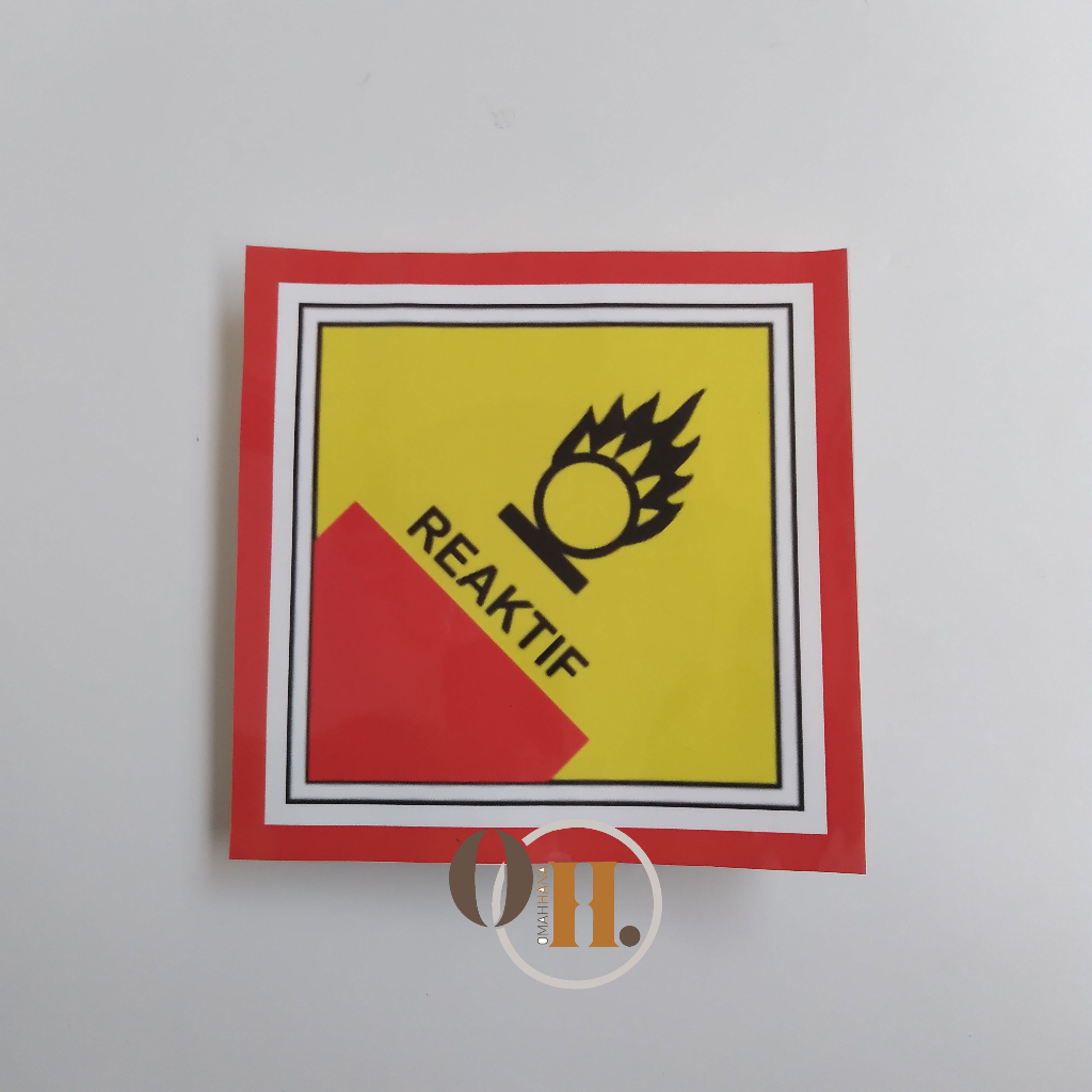 Reactive Sticker - K3 Symbol Sticker | Shopee Malaysia