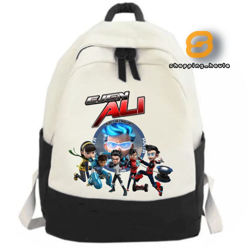 Kindergarten / elementary school children's backpack with Ejen Ali ...