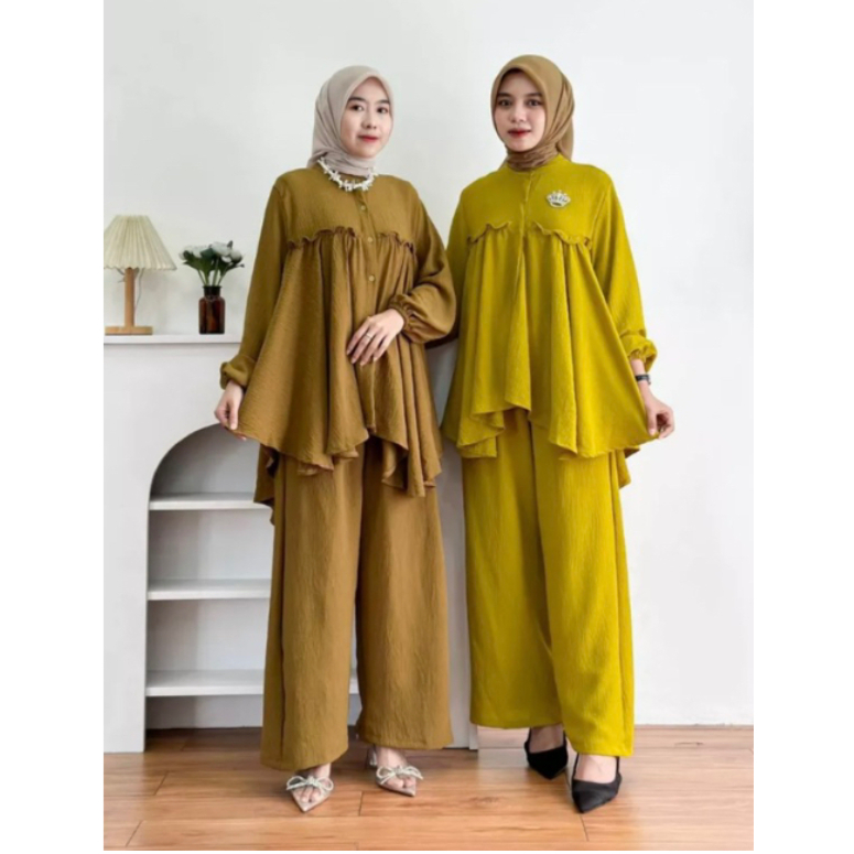 Diana Set Ld 110 115 Crinkle Airflow Diana Suit Diana One Set