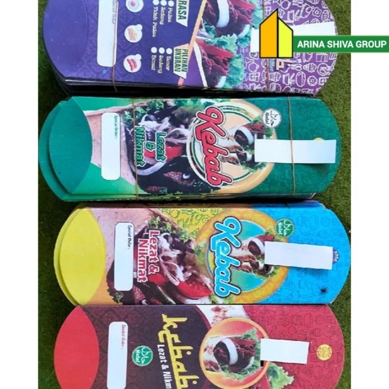 150 Sheets Of KEBAB PAPER Pull Size 25 X 9.5 CM HIGH QUALITY Thick ...