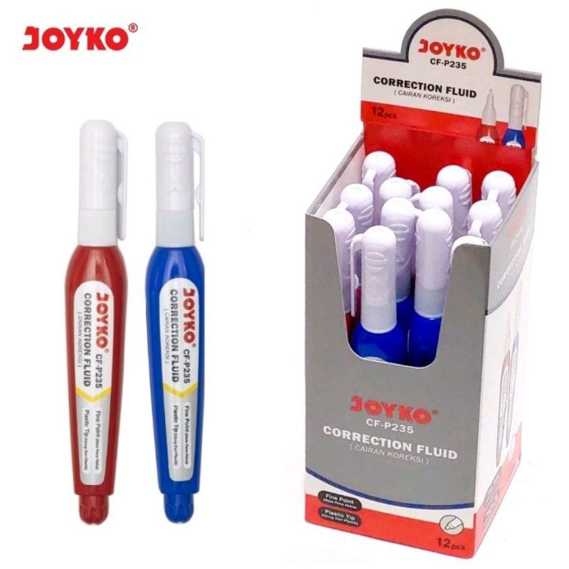 Type X Liquid Pen Mini Correction Fluid Cf-235 Joyko Mini Per box (12 ...