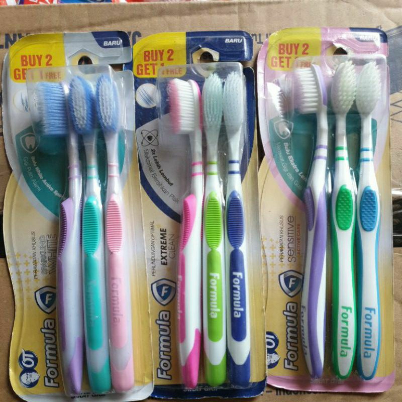 3rd FORMULA Toothbrush | Shopee Malaysia