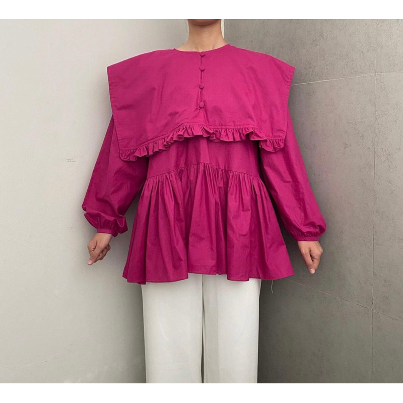 Nabo - Yasaya Blouse | Shopee Malaysia