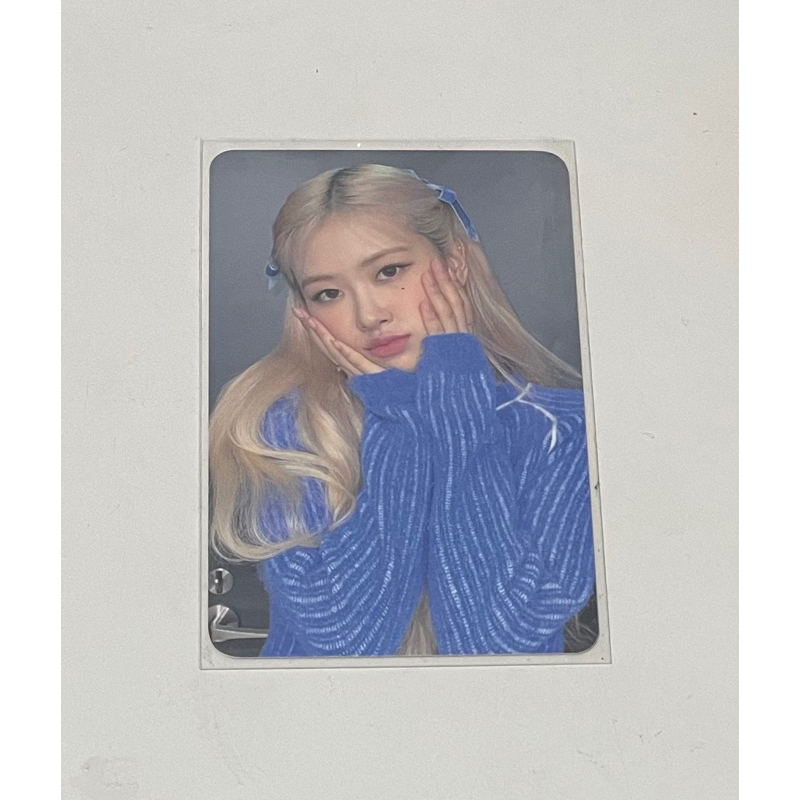 Official PHOTOCARD ROSE BLACKPINK POB ALBUM R | Shopee Malaysia