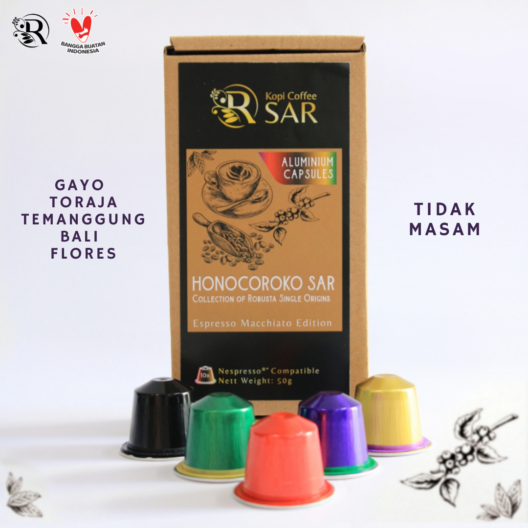 MESIN Honocoroko SAR - Assorted Edition Single Origin Robusta Nespresso ...