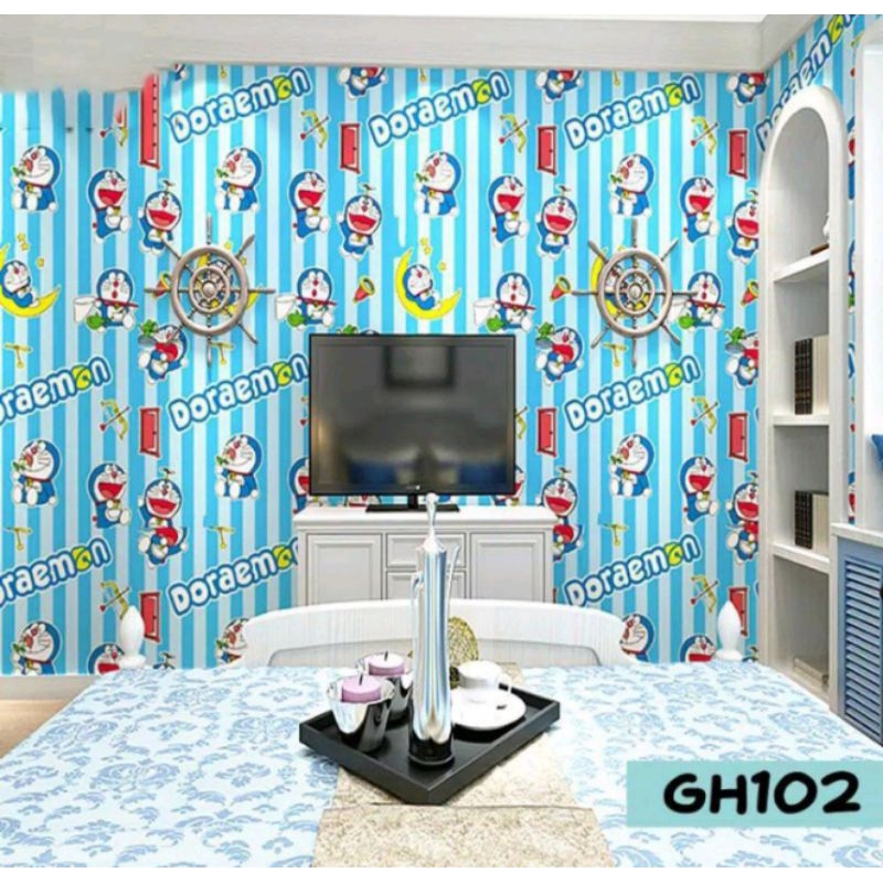 Doraemon Wall Wallpaper Doraemon Wall Stickers Doraemon Wall Wallpaper ...