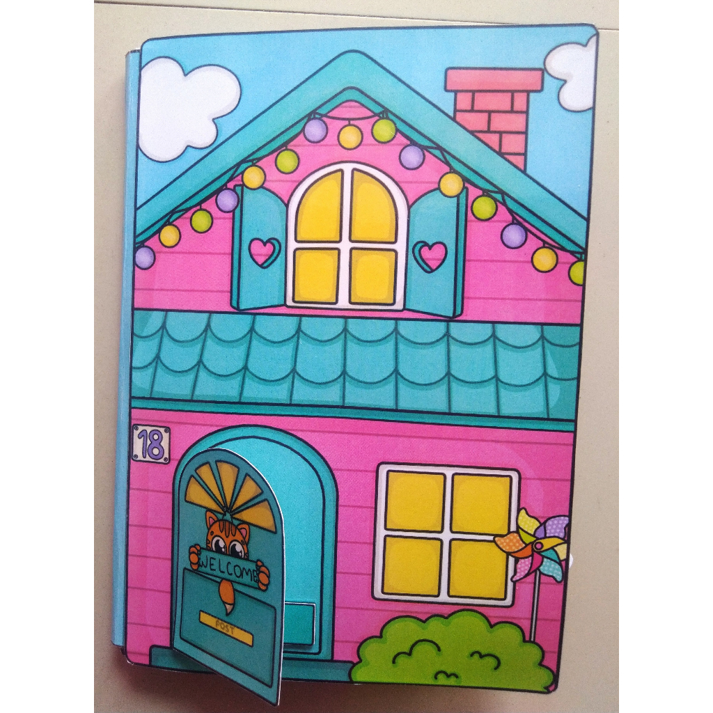 Paperdoll TOYS PAPER DOLL HOLLY HOUSE QUEIT BOOK VIRAL EDUCATIONAL TOYS ...
