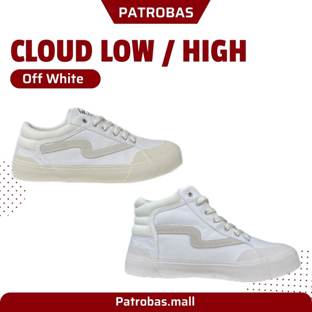 Patrobas Cloud Low / High Off White Original Patrobas Petrobass Shoes ...