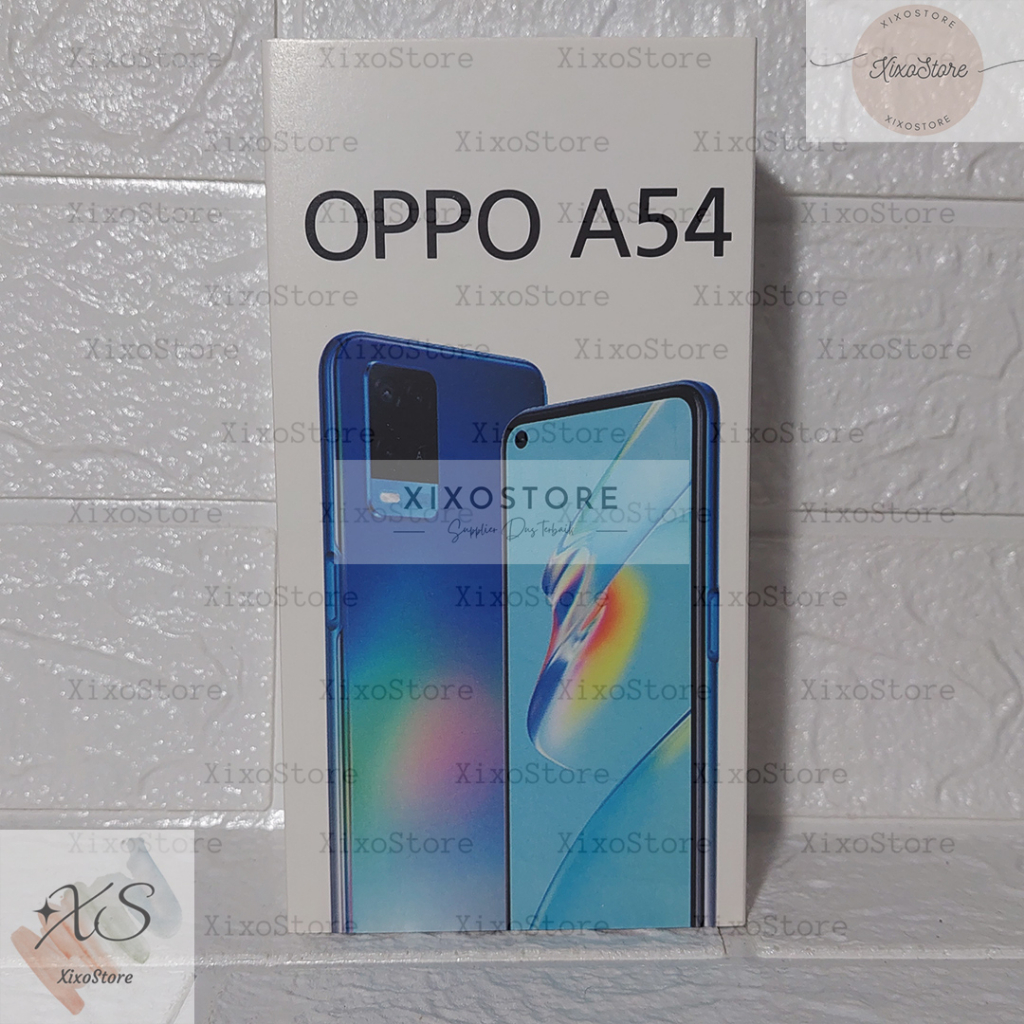 DUS / BOX OPPO A54 FREE STICKERS AND FULL ACCESSORIES - FULLSET ...
