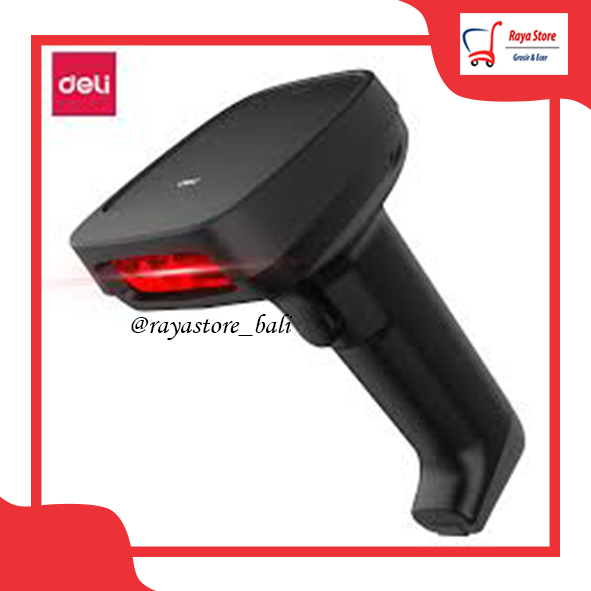 Deli Handheld Barcode Scanner Scan type: one-dimensional code scanning ...