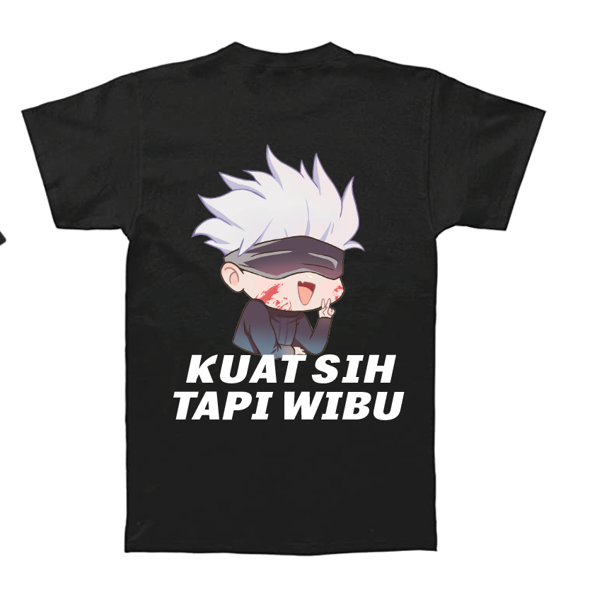Jujutsu Kaisen Gojo Satoru Gym Tshirt - Strong but wibu - regular fit ...