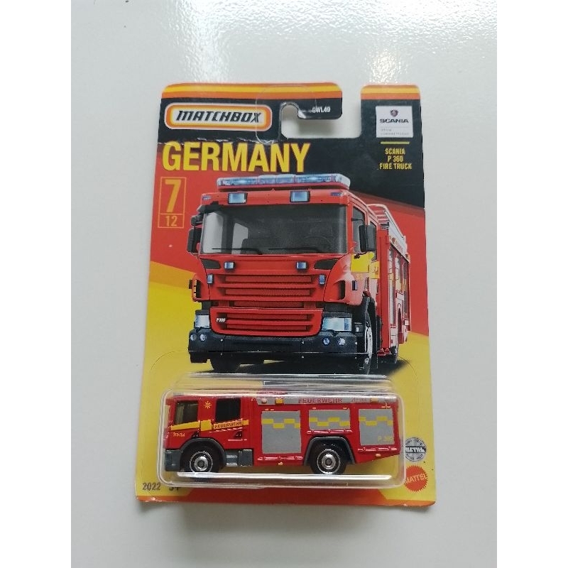 Matchbox Scania P 360 Fire Truck | Shopee Malaysia