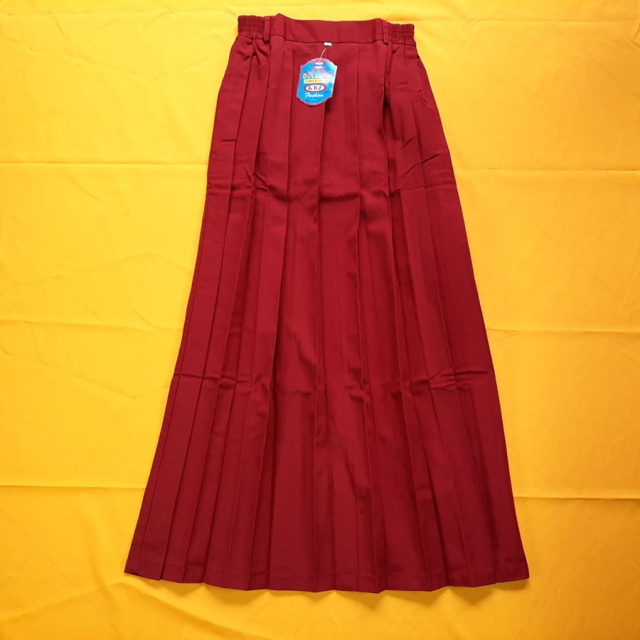 MERAH School Uniform Long Skirt Rempel Red Elementary School And Scout ...