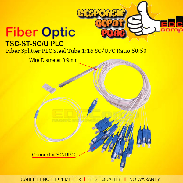 Fiber Optic Passive Splitter 1:16 SC/UPC FTTH PLC Splitter 1-16 SC/UPC ...