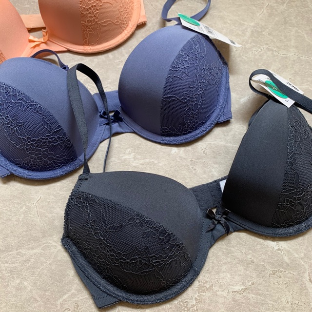 [Bundle Isi 3] The C&A DEMI Front Lace Tshirt Bra Basic Lacey Bh Import ...