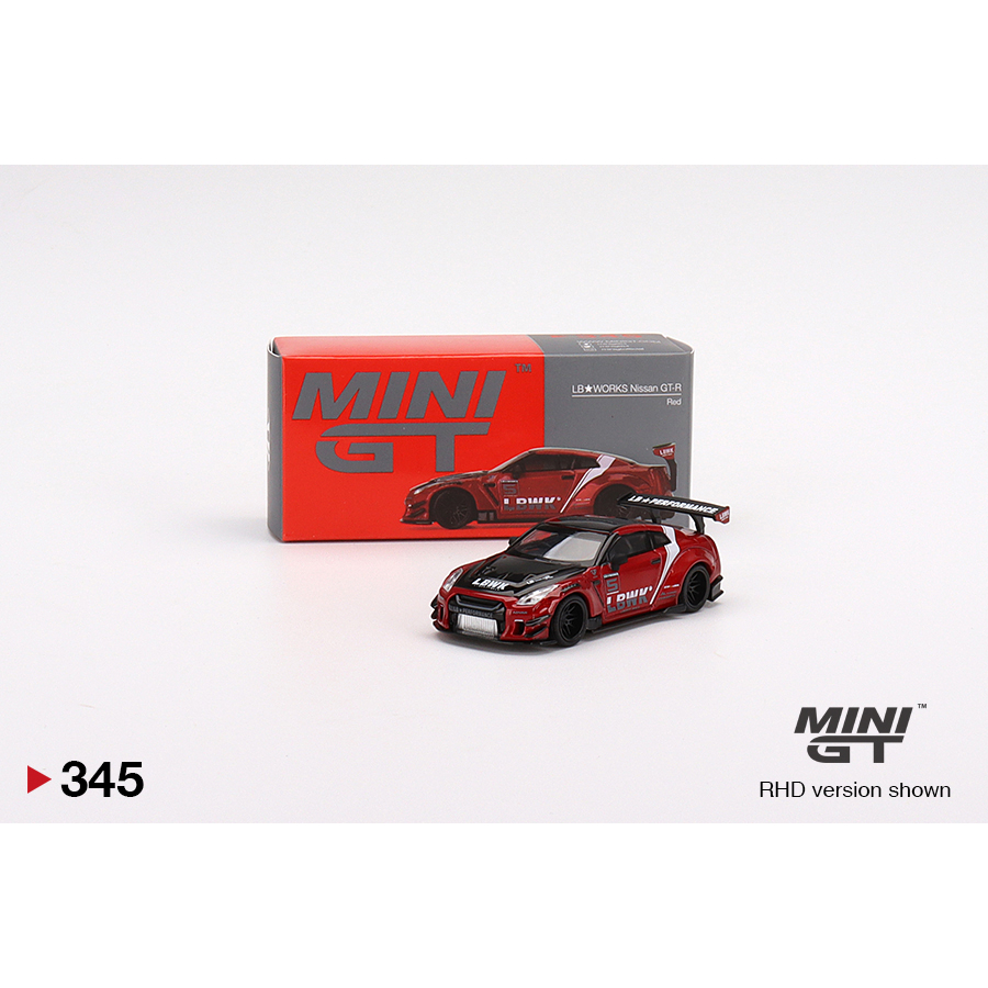 MINI GT 345 / MiniGT LB WORKS Nissan GT-R R35 Type 2 RED | Shopee Malaysia