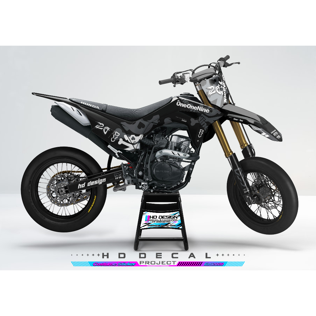 Decal STICKER CRF 150L Latest Design Update 2023 DECAL STICKER CRF 150L ...