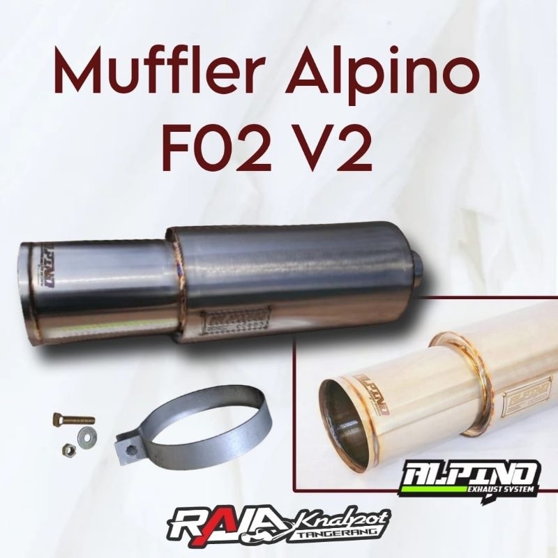 Muffler alpino F02 V2 | Shopee Malaysia