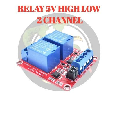 Arduino MODULE || High LOW || 5v || Relay || 2 channels | Shopee Malaysia