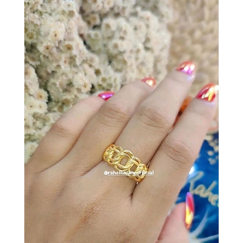 Penang 24k coco gold ring | Shopee Malaysia