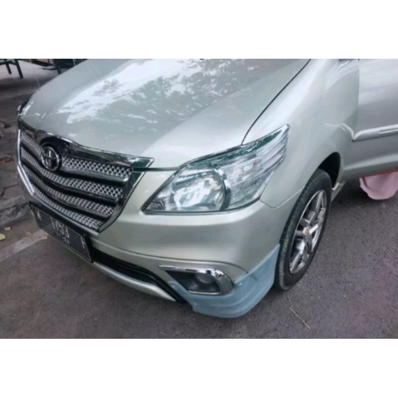 Front bodykit innova luxury 2013 2014 2015 fiber (no paint) | Shopee ...