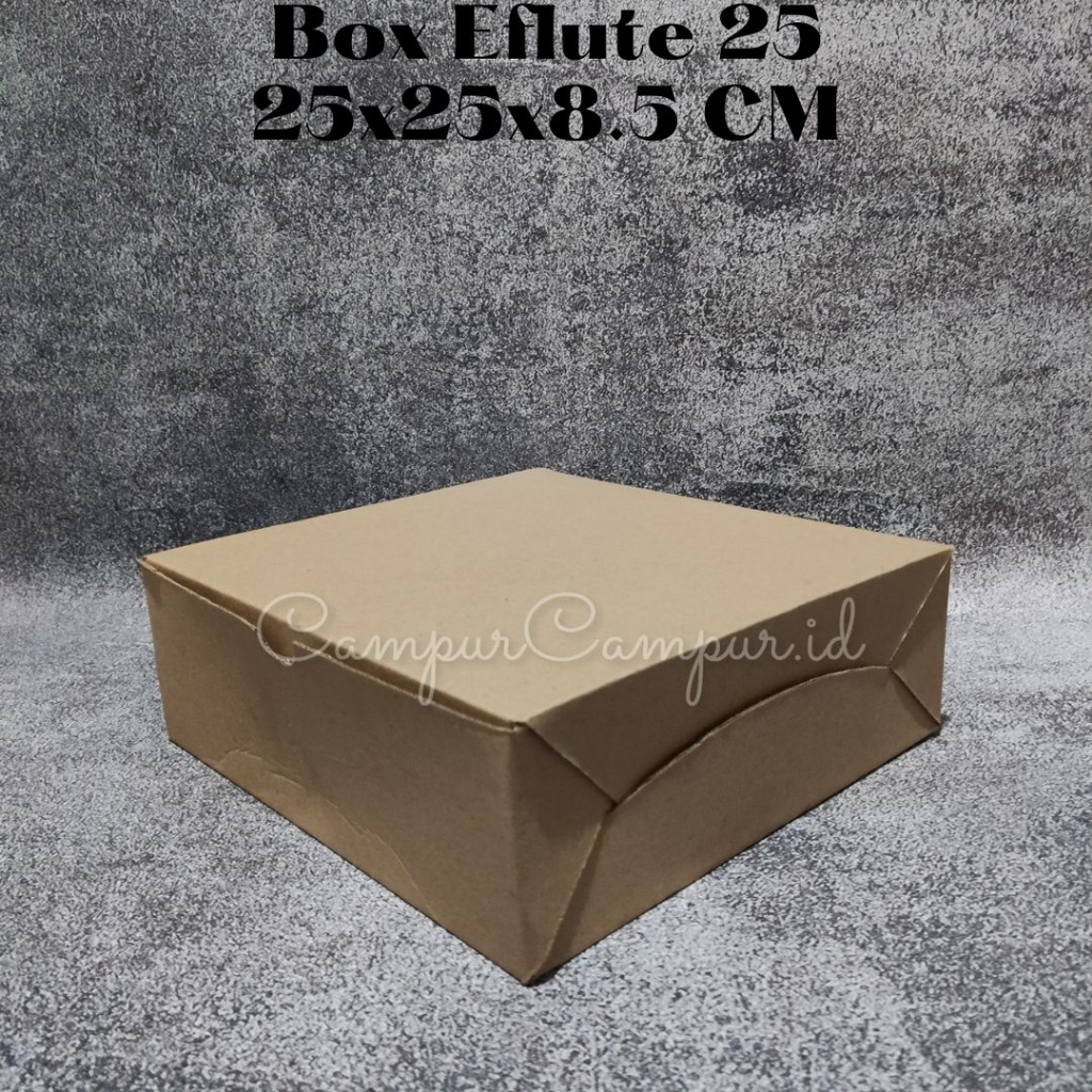 E-flute Cardboard Box for Packaging Olshop Sovenirs Clothes Gifts ...
