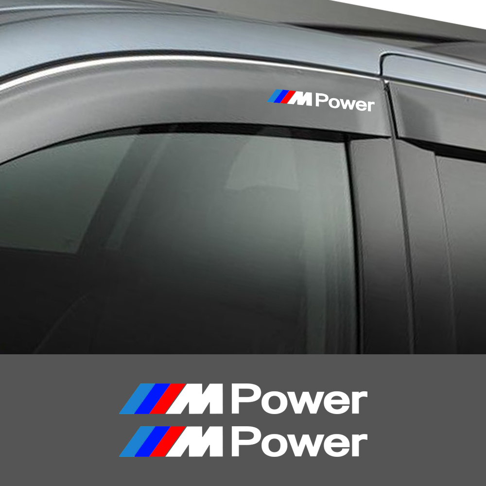 Mpower Car Gutter Sticker - Car Visor Decal Sticker | Shopee Malaysia