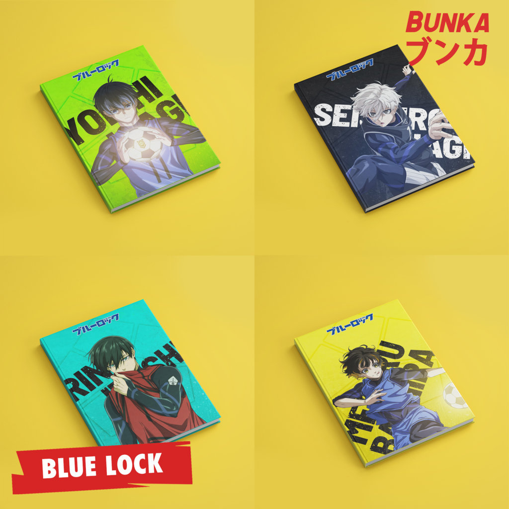 Note Book Anime Blue Lock Hardcover A5 Notebook Notes Agenda Planner ...