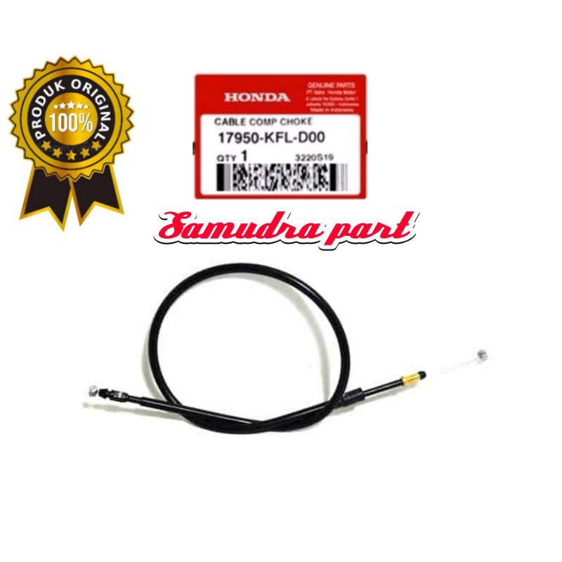 Original Supra 125 Revo Choke Cable Coke Cable 17950KFLD00 | Shopee ...