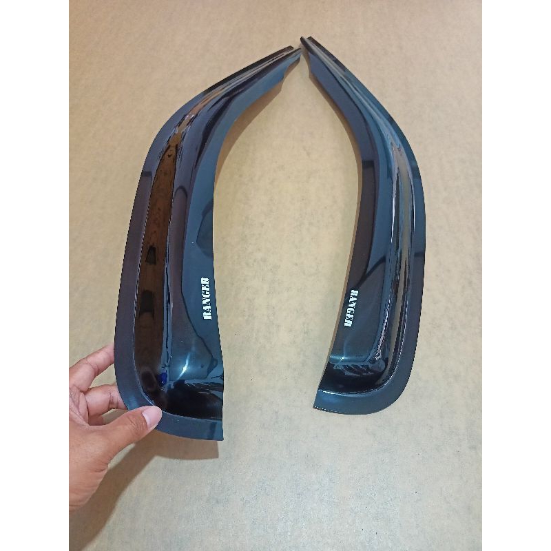 Ford RANGER SINGLE CABIN 2 DOOR WATER GUTTER 2002 to 2007 QUALITY SLIM ...