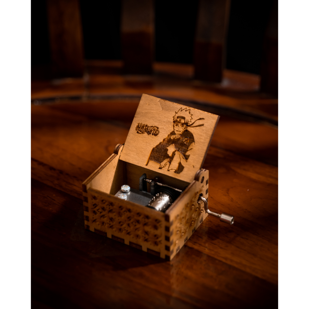 Naruto Music Box Mechanical - Anime Collector's Gift with Legendary ...