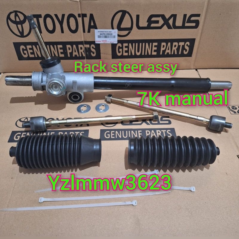 Rack STEERING ASSY RAK STIR RACK STEER ASSY BAK STIR STEERING RACK TOYOTA KIJANG 7K MANUAL ...