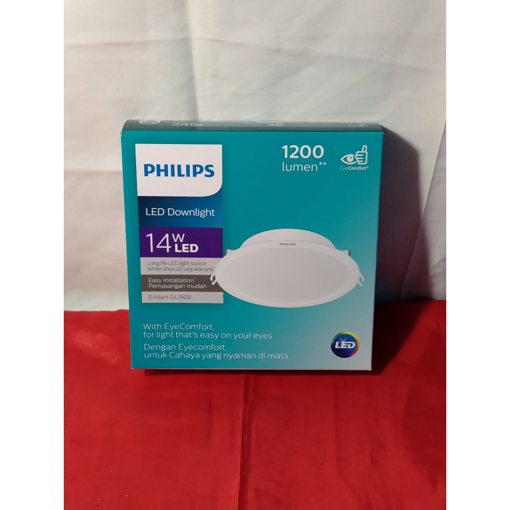 Philips LED Downlight Eridani 14W 220V-240V | Shopee Malaysia