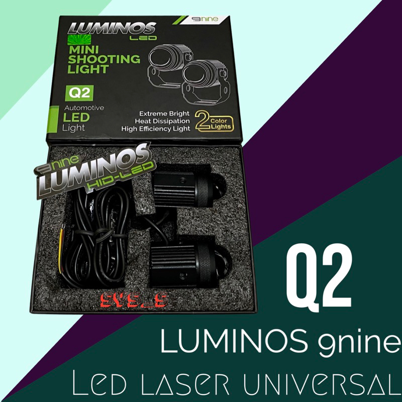 D2 LUMINOS Q2 Laser Lamp 2pcs (1set) | Shopee Malaysia